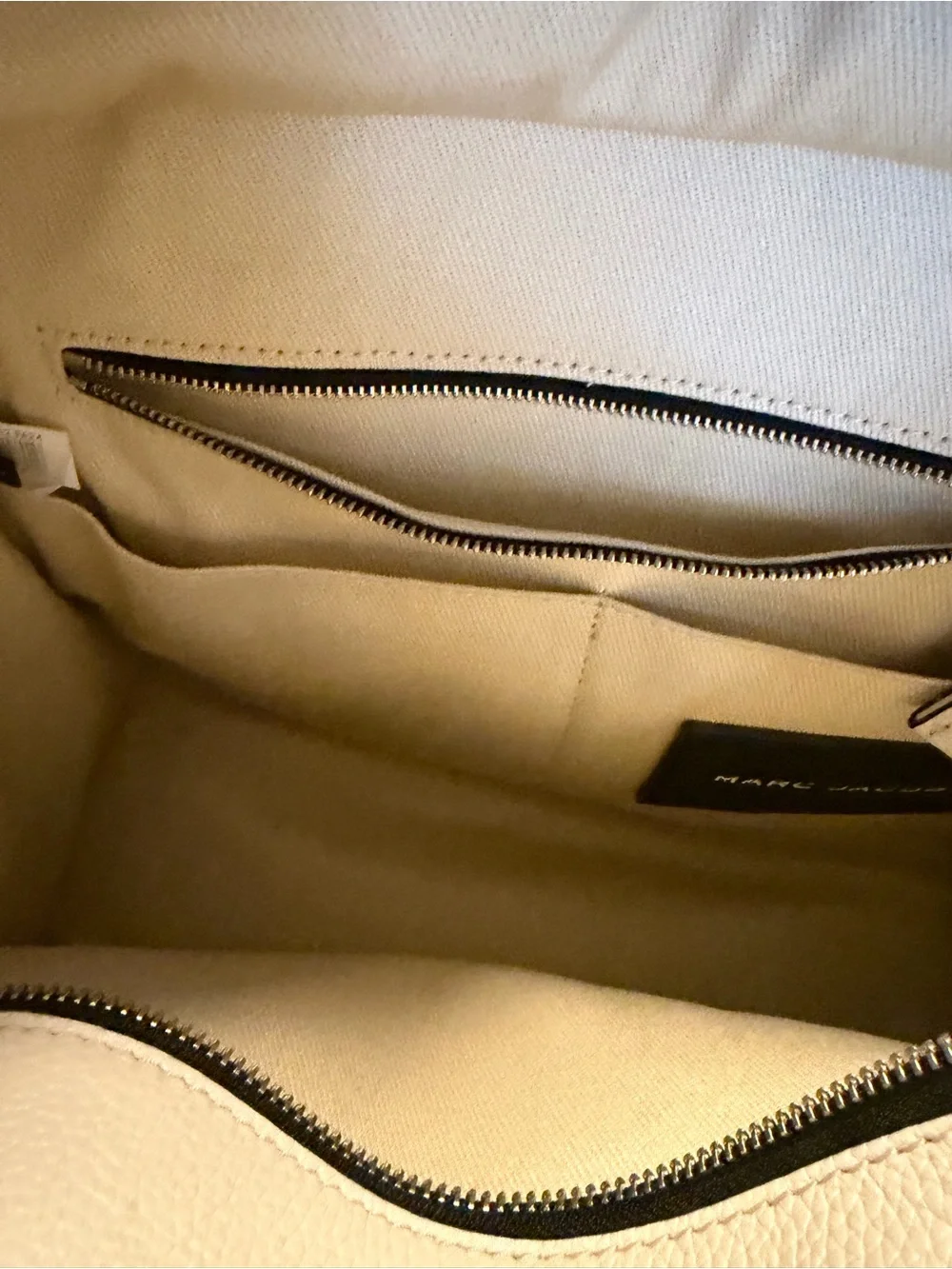 Marc Jacobs | Bags | Marc Jacobs Twotone The Tote Bag Leather Tote In ...